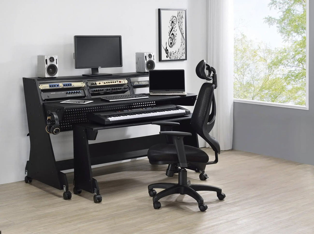 Musiea EX88 Series 88 Keys Music Recording Studio Desk Workstation