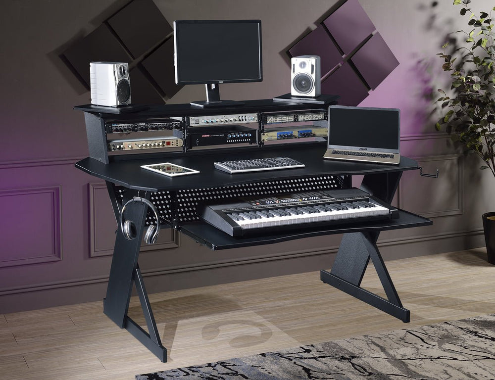 Musiea EX100 Series Music Recording Studio Desk Workstation w/3 x 4U R