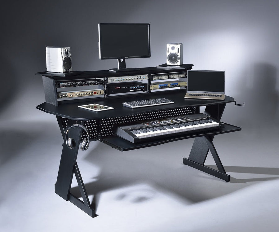 Musiea EX100 Series Music Recording Studio Desk Workstation w/3 x 4U R