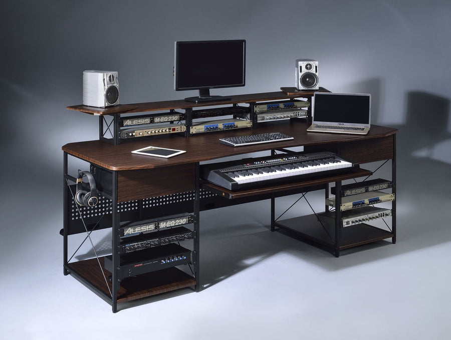 Musiea EX200 Series Pro Music Recording Studio Desk Workstation w/ 3 x