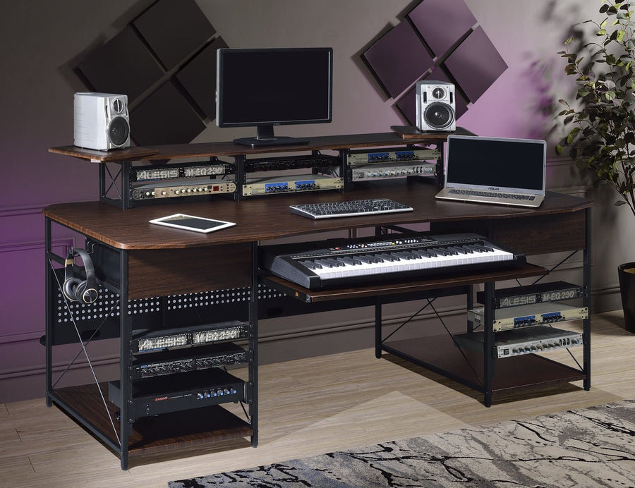 Musiea EX200 Series Pro Music Recording Studio Desk Workstation w/ 3 x