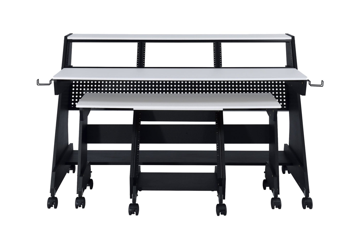 Musiea EX88 Series 88 Keys Pro Music Studio Desk Workstation with Rack