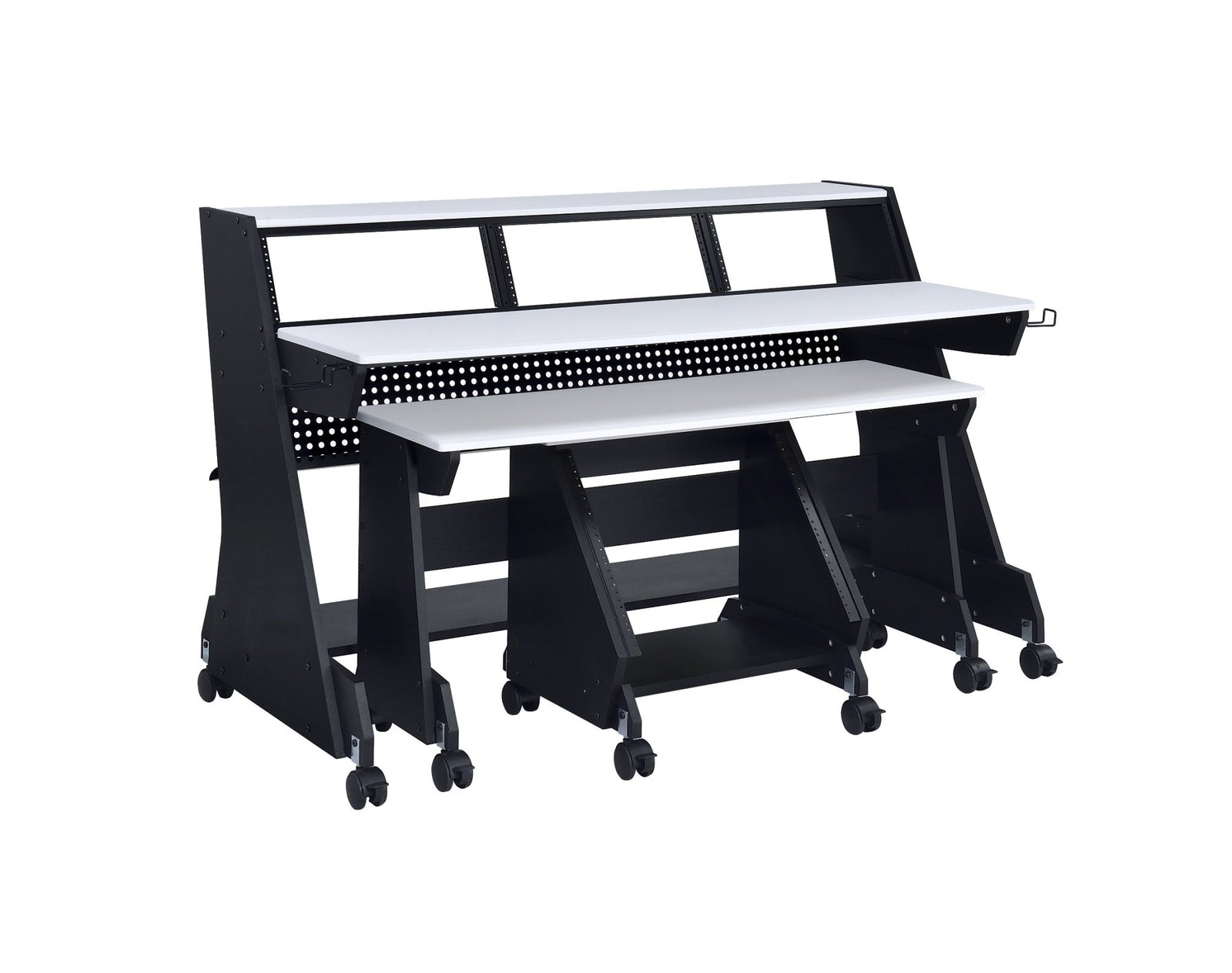 Musiea EX88 Series 88 Keys Pro Music Studio Desk Workstation with Rack